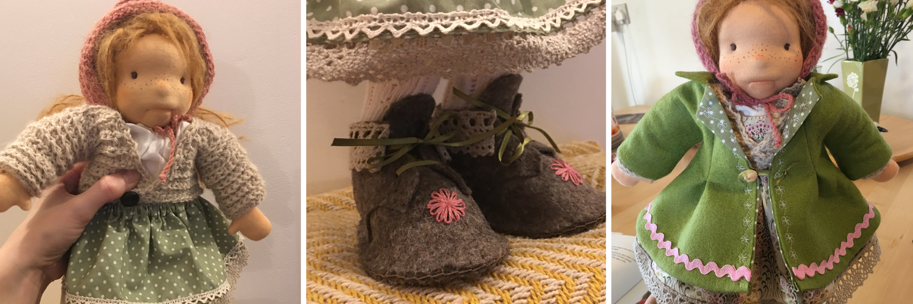 Come into my workshop : making Milly – Polly made a Dolly